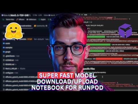Download/Upload Models From Huggingface to Runpod Super Fast