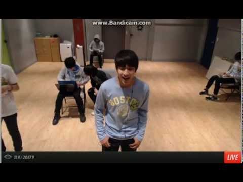 130410 SEVENTEEN TV cut Seokmin singing and capturing our hearts