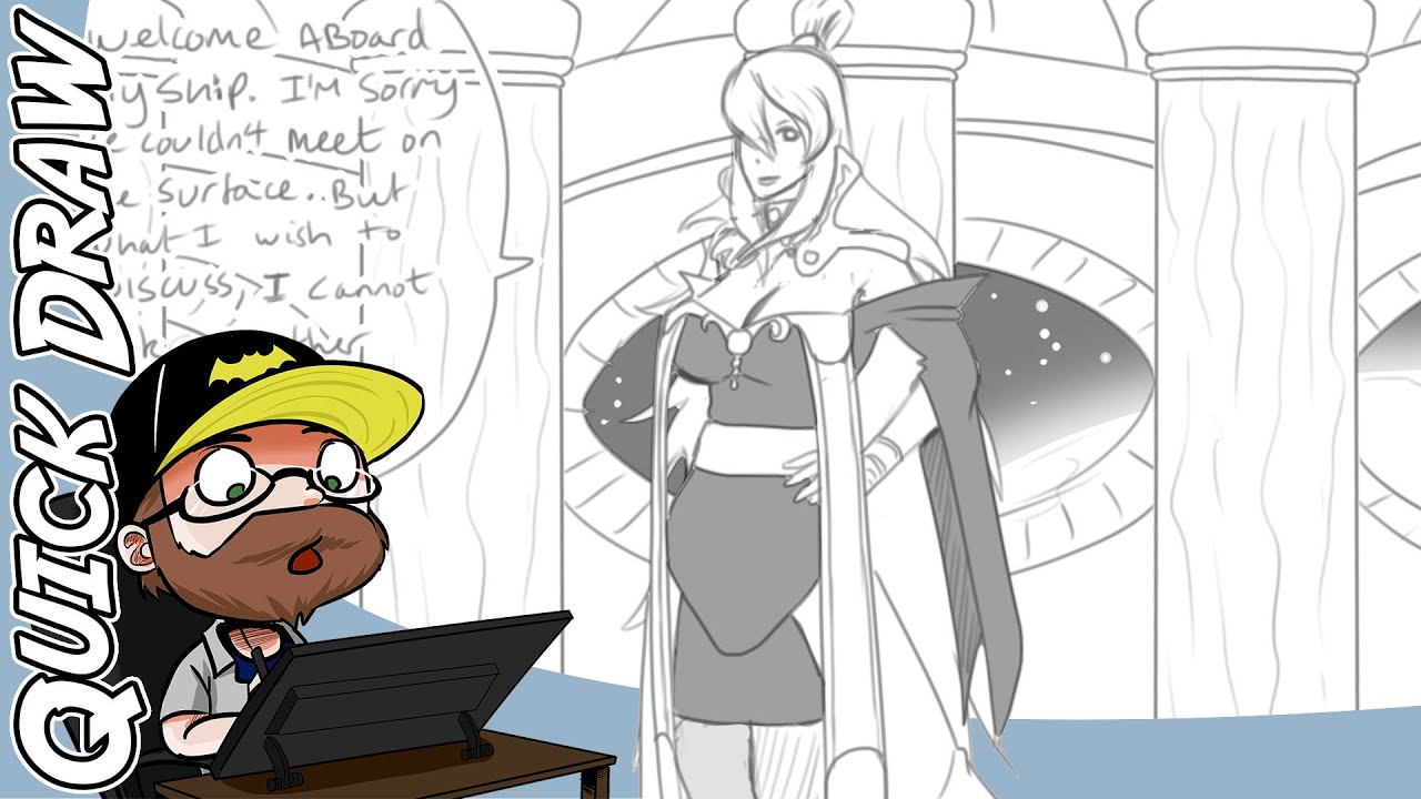 Quick Sketch - Naruto  SciFi 24 - Corporate Queen Mei Terumi