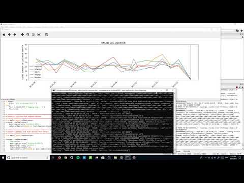 Fetch live data from text file for draw online graph python