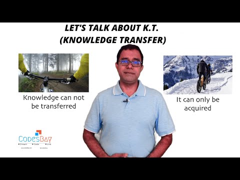Let's talk about Knowledge Transfer - What is it and can it really happen?