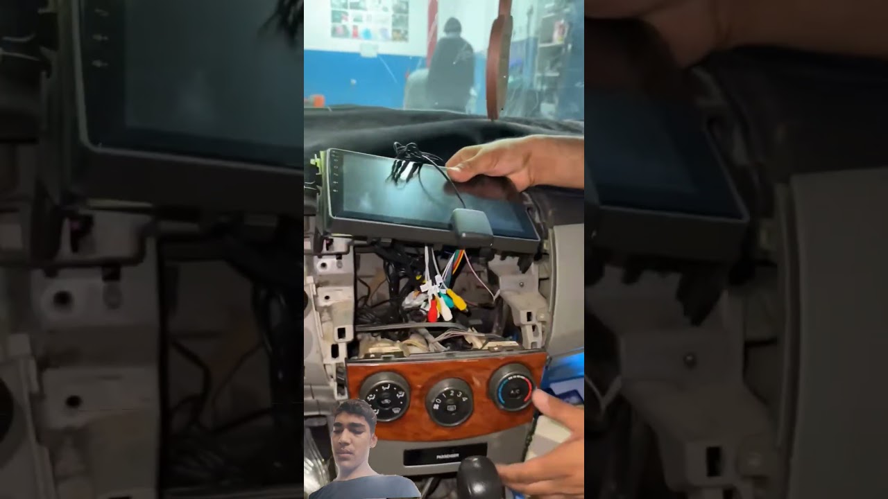 How To install Android Panel On Toyota Corolla #diy