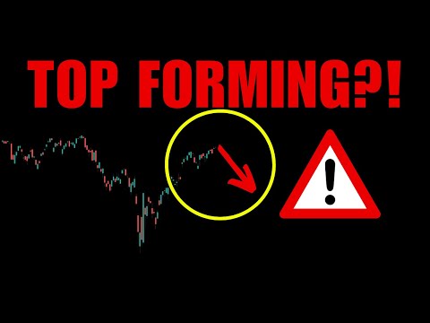 STOCK MARKET TOP FORMING?! #SPY #QQQ