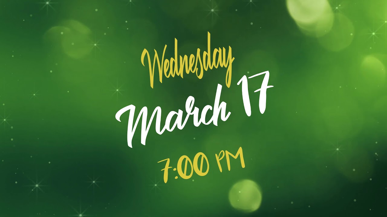 St. Patricks Day Party Video Invitation