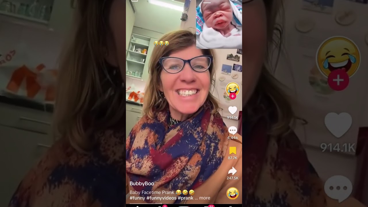 Ugly Baby On FaceTime Prank (@BubbyBoo)