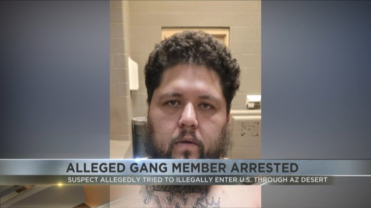 Alleged gang member arrested after reportedly trying to enter U.S. illegally