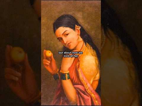 "Woman Holding A Fruit by Raja Ravi Varma" 🍎🎨 #shorts #art #painting #history