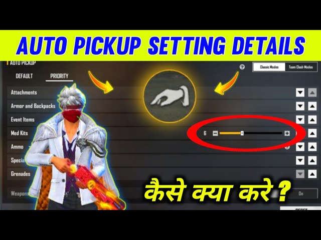 Settings: Best Free Fire settings for 3-finger claw control