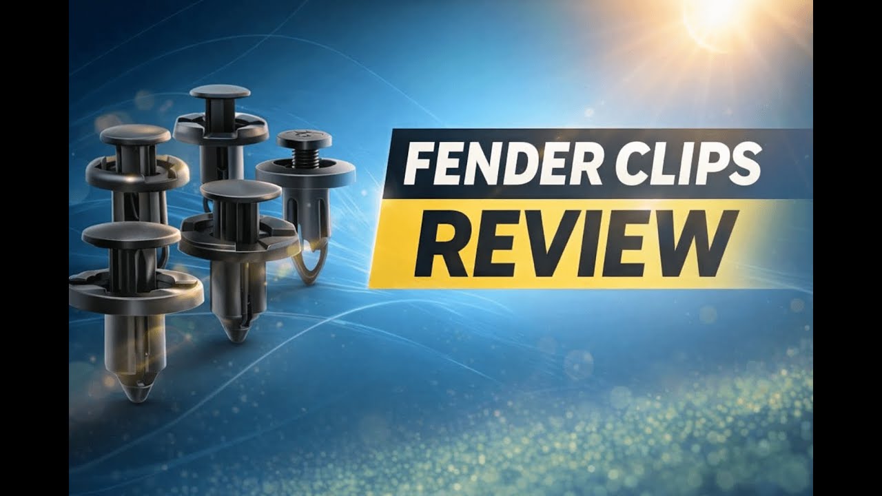 Review - GOOACC - GRC-47 Universal Plastic Fender Clips,200 Pcs Push Bumper Fastener Rive