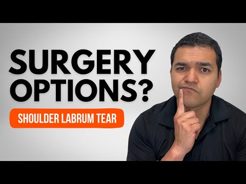 Top 3 Common Surgery Options For A Shoulder Labrum Tear