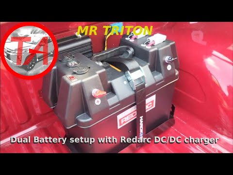 MR 2021 Triton dual battery setup #12volt #4wd #batteries #offroad #dualbattery #triton