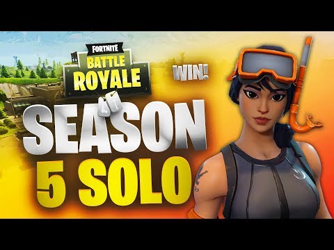 Season 5 | Solo Win | Fortnite | No Commentary