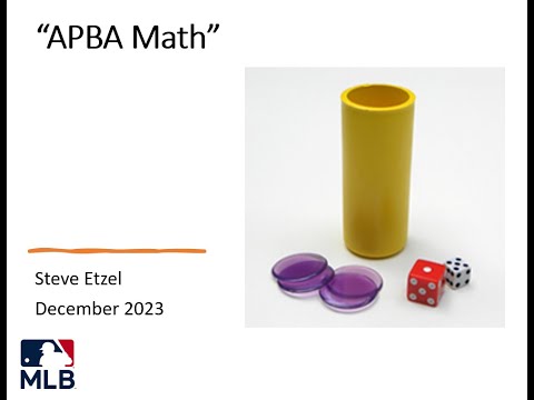 APBA Math: A Look Under the Covers of APBA's Baseball Game