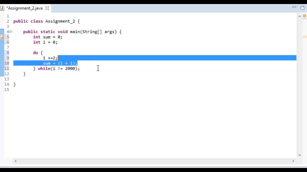 Java Programming Applications - Assignment 2