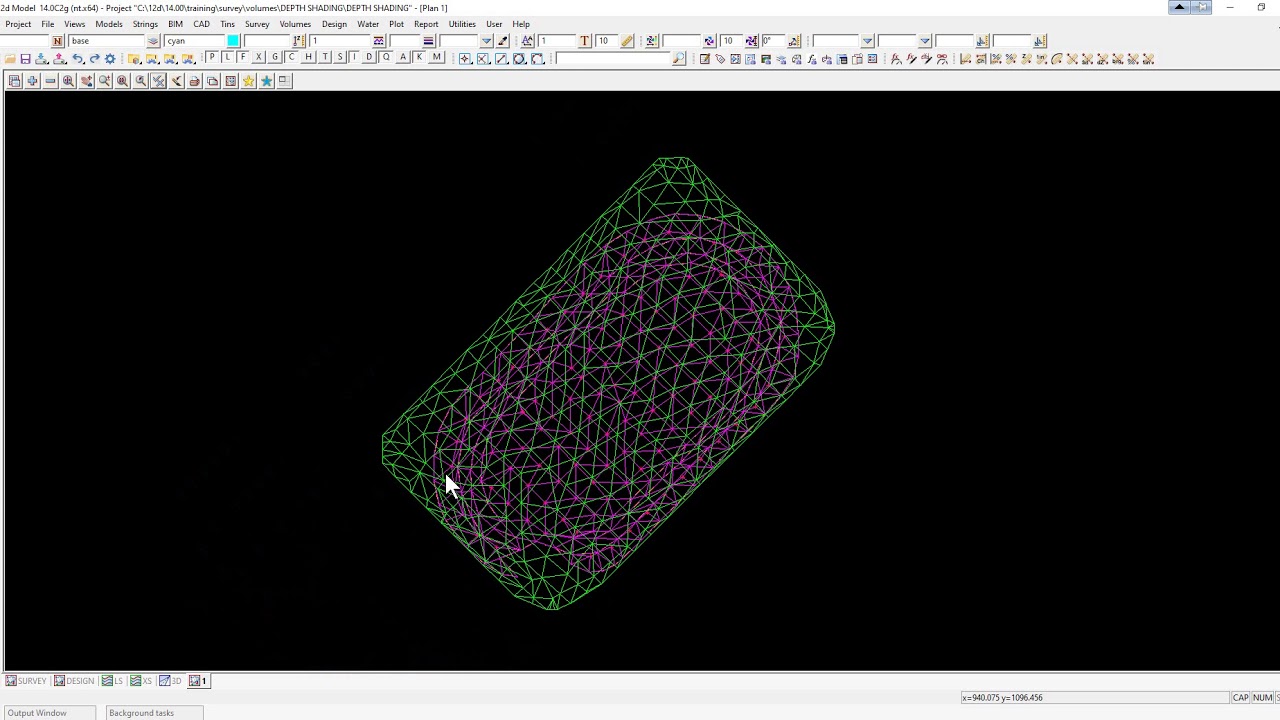 10.4 Surface Comparison: Getting Started for Surveying (12d Model 14)