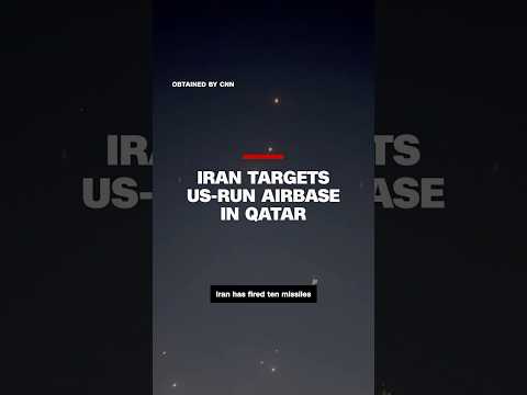 Iran targets US-run airbase in Qatar