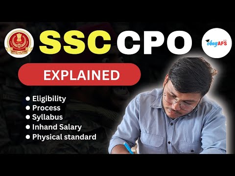 What is SSC CPO | SALARY | FULL DETAIL | #ssc #jobs #abhishekformersoldier