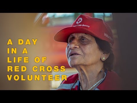 A Day In A Life of Red Cross Volunteer