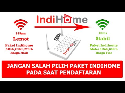 Cara Memilih Paket Indihome, Wajib Tau Penjelasan Paket Sebelum Pasang Indihome Wifi Unlimited.