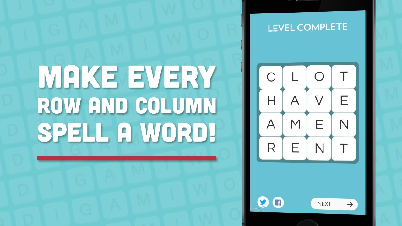 Wordigami - Free word game for iOS and Android