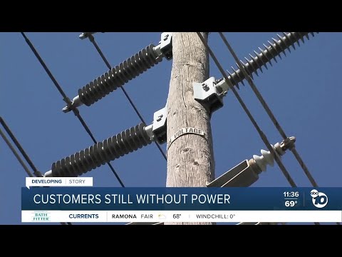 Customer speaks on SDG&E power outage