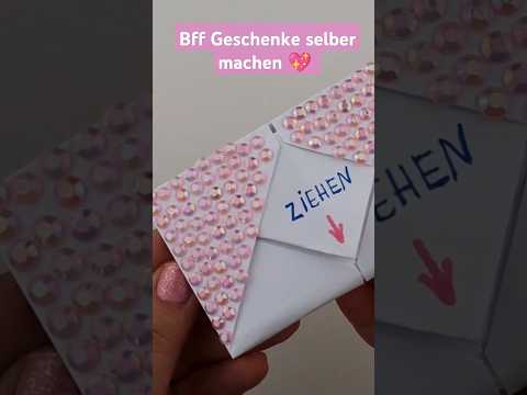 Eine Überraschungskarte basteln für deine beste Freundin 💕 #shorts