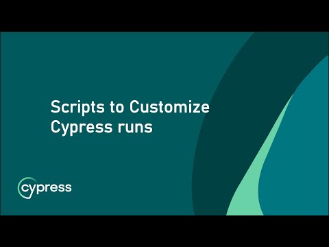 A different way to run your Cypress Test #cypressio