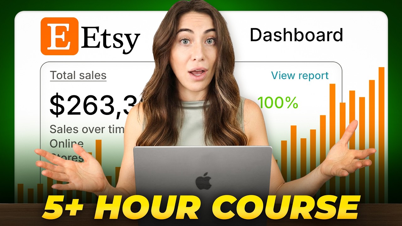 How to start selling on Etsy in 2026 (COMPLETE Etsy Course For Beginners)