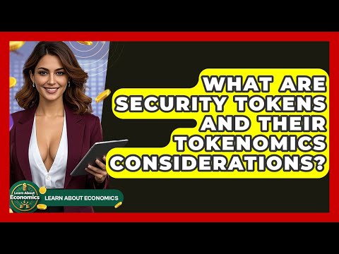 What Are Security Tokens And Their Tokenomics Considerations? - Learn About Economics