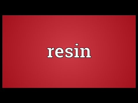 Resin Meaning