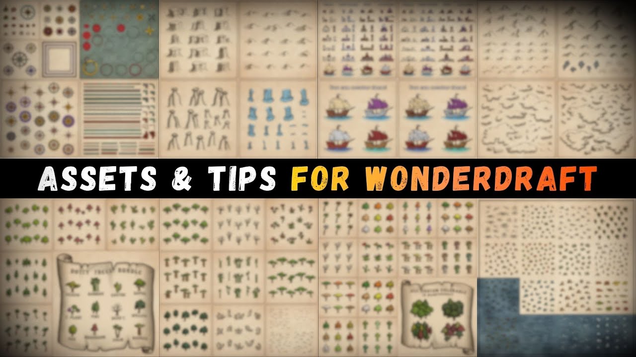 Cartography Assets for Wonderdraft + Pro Tips!