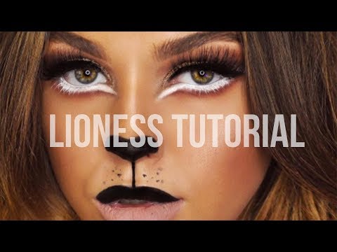 Lion Halloween Makeup Tutorial - Easy Halloween Makeup Ideas for 2019