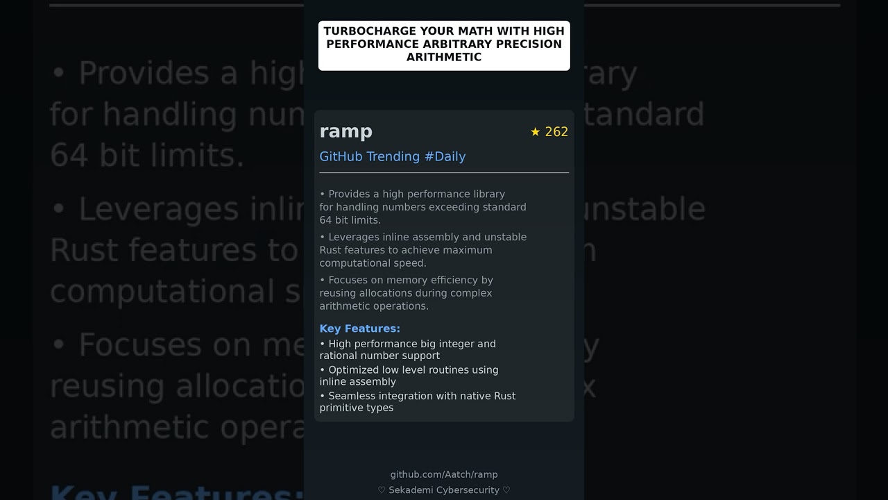 GitHub Trending Repositories: Aatch/ramp 🇬🇧