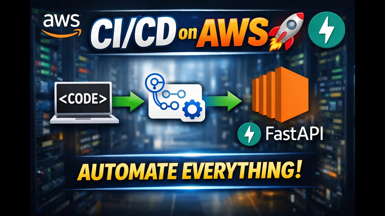 CI/CD Pipeline using AWS EC2 and FastAPI | GitHub Actions Deployment Tutorial