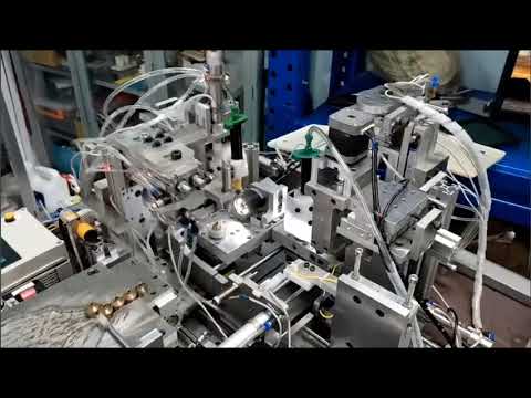 Glue machine with camera vision