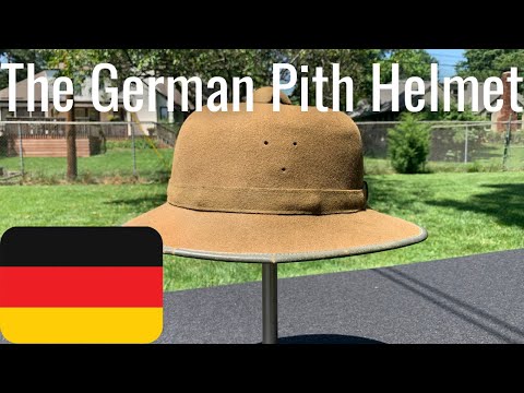 The World War 2 German Pith Helmet.