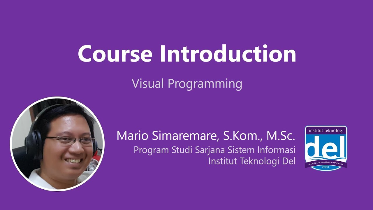 Course Introduction | Pemrograman Visual | Bahasa Indonesia