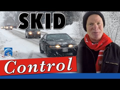 How to Brake on Ice in the Winter