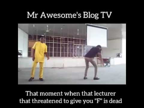 Lol. When the "F" lecturer in IMSU Dies