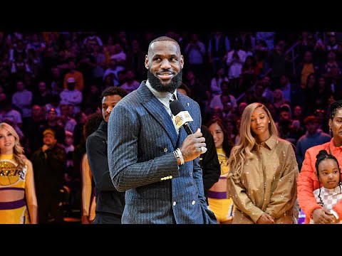 LeBron James #ScoringKing Ceremony In LA π | February 9, 2023