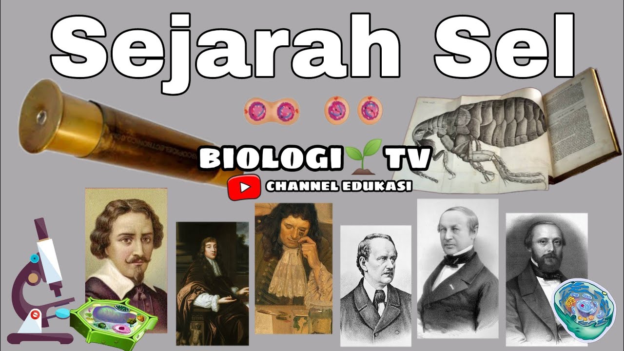 Sejarah penemuan sel - materi biologi bab sel kelas