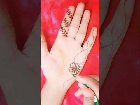 easy front hand mehndi design #mehndi #mehndidesign #easymehndidesign #youtube #youtubeshorts