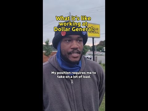 What it's like working at Dollar General