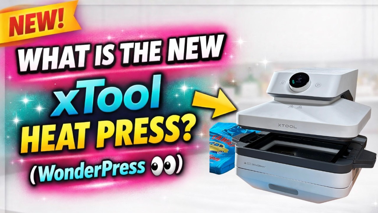 What is the New xTool WonderPress?