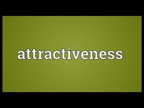 Attractiveness Meaning