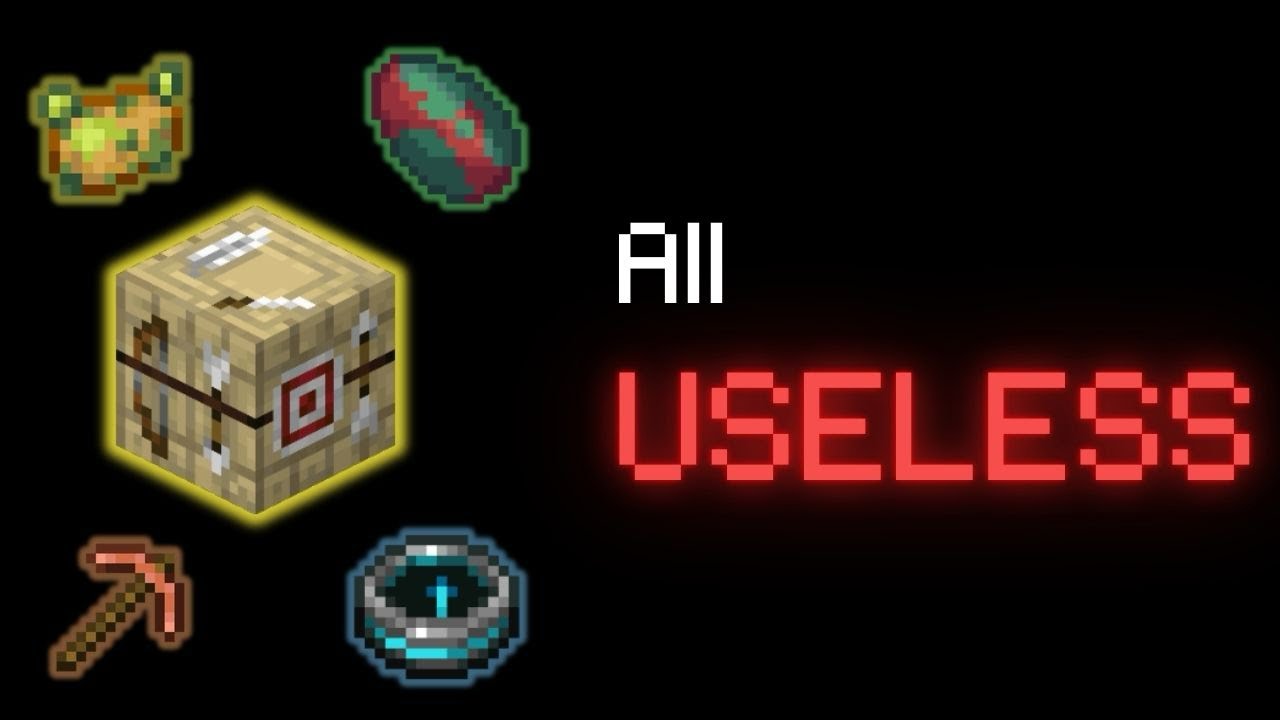 Minecraft Has Too Many Useless Items