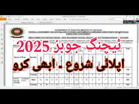 ???? Congratulations ???? Teaching Jobs Announced | #fgei Male and Female