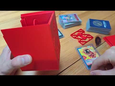📦 Card Box for Magic The Gathering / One Piece: 100 + 15 cards + 1 ...
