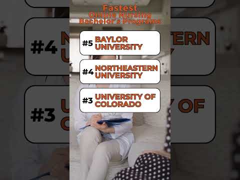 Which colleges have the fastest online bachelor's degrees in nursing? #college #nursing #onlineclass