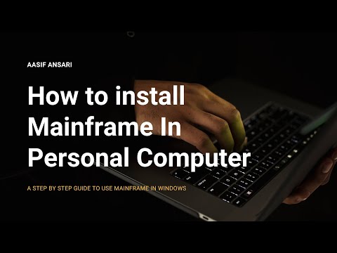 How to Install Mainframe On Windows | How To Install Hercules Mainframe Emulator